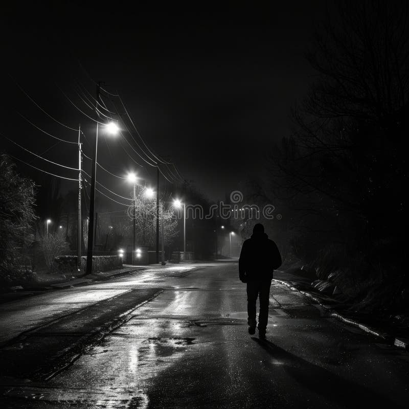 The Empty Streets Void of Human Life Create a Sense of Loneliness ...