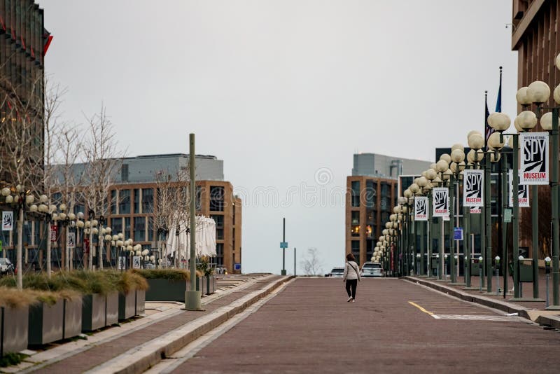 Empty Streets of Washington DC during Covid 19 Coronavirus Lock Down ...