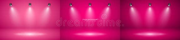 Empty Studio Abstract Background, Soft Spotlight Effect, Smooth ...