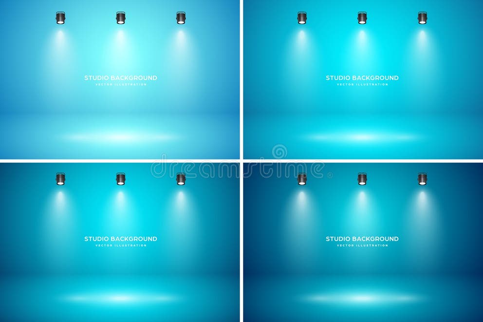 Empty Studio Abstract Background, Soft Spotlight Effect, Smooth ...