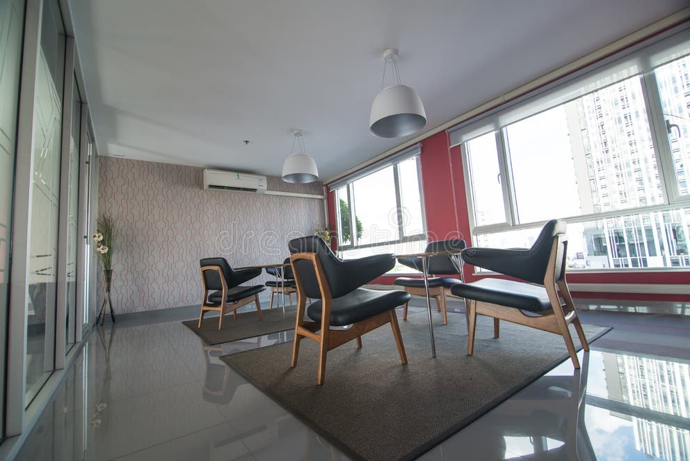 Empty study room stock image. Image of place, horizontal - 60086883