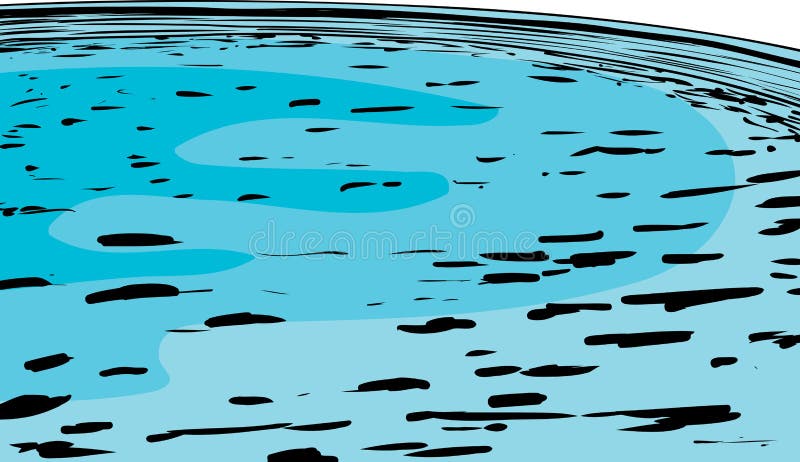 Empty Swimming Pool stock illustration. Illustration of waves - 73350564