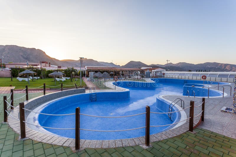 Empty swimming pool stock image. Image of recreation - 55583849