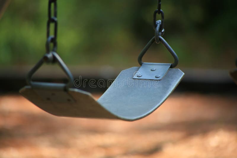 Empty Swing stock photo. Image of grief, swing, motionless - 3847576