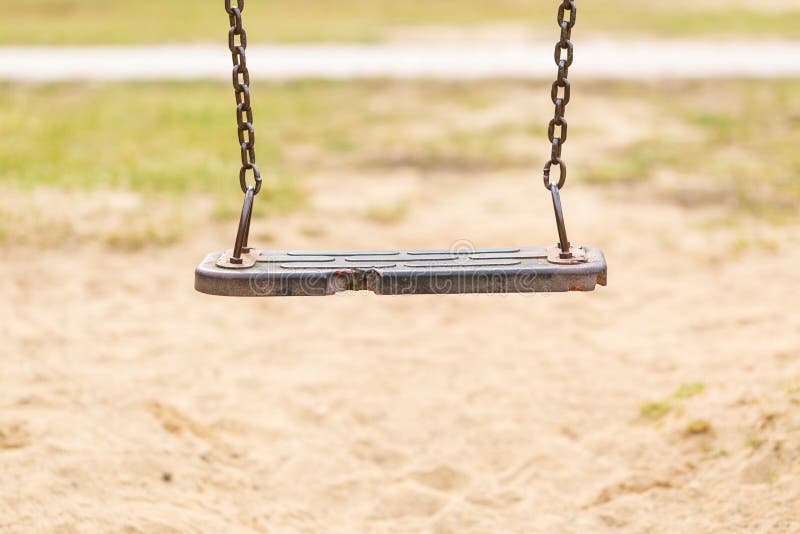 Empty swing stock image. Image of empty, memories, focus - 52427229