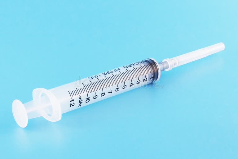 Empty Syringe stock image. Image of isolated, medical - 2443987