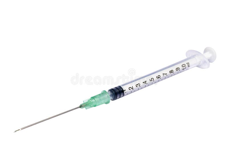 Empty syringe stock photo. Image of single, narcotic, disposable - 7689054