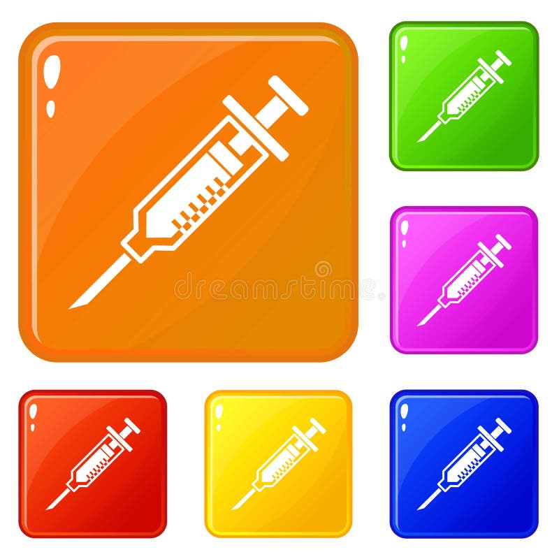 Empty Syringe Icon, Cartoon Style Stock Vector - Illustration of ...