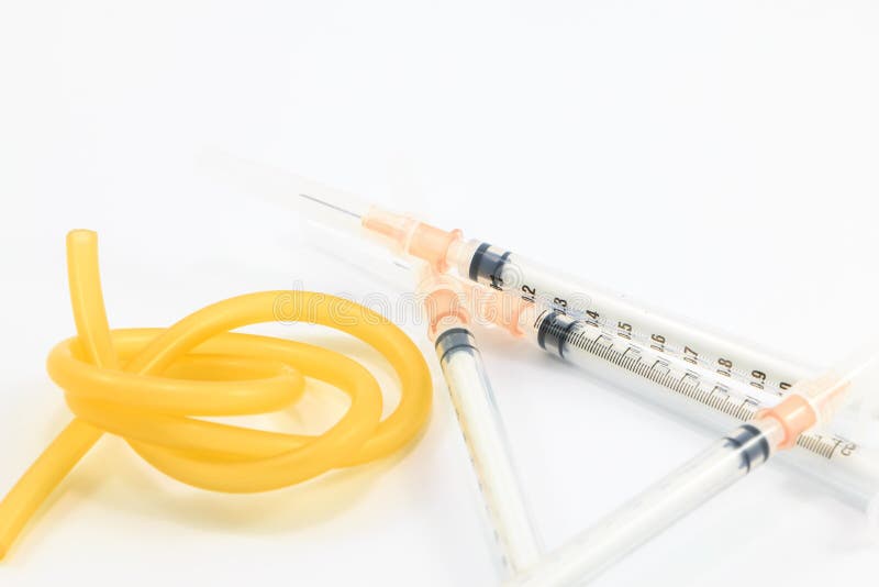 Empty Syringe stock photo. Image of object, isolated - 55240776
