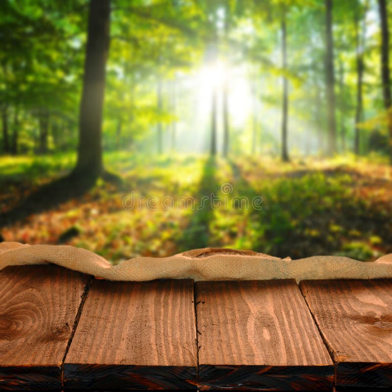 Empty table stock photo. Image of cast, dawn, hardwood - 28685004
