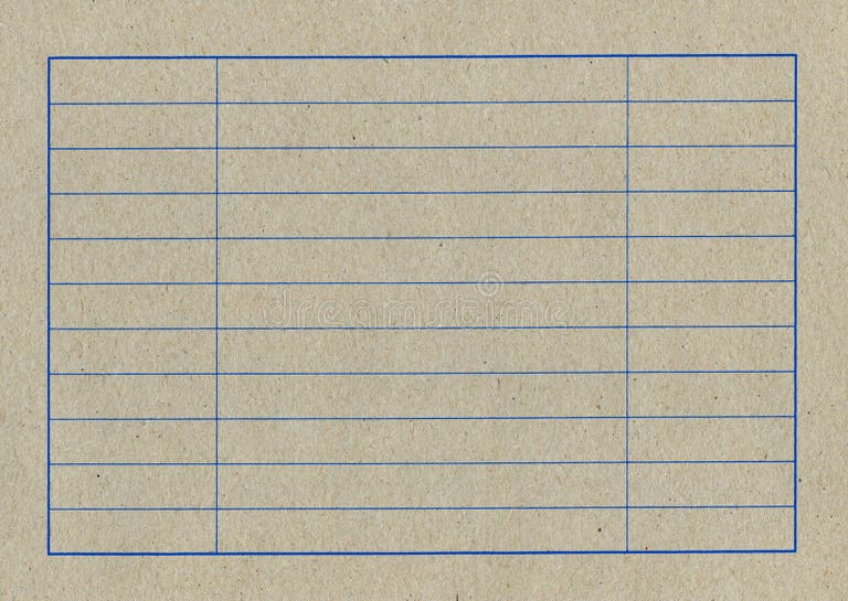 Empty table of a cardboard stock photo. Image of note - 16437974