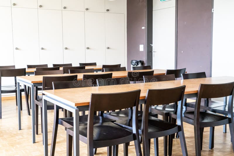 Empty table and chair stock photo. Image of chairs, dinning - 150501512