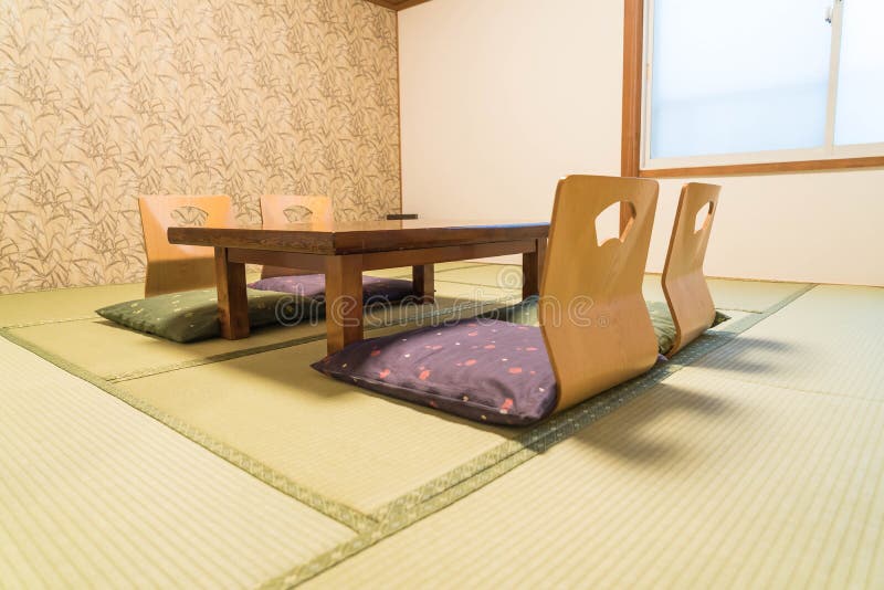 Empty Table and Chair in Room Stock Image - Image of restaurant, design ...