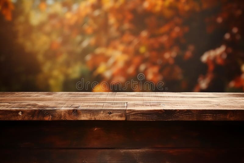 Empty Table for Display Montages Stock Illustration - Illustration of ...