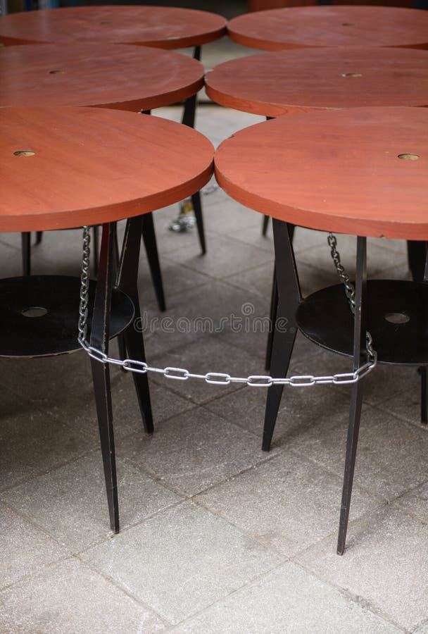 Empty table stock photo. Image of holiday, business, exterior - 46290456