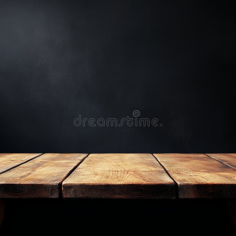Empty Table for Product Display Montages with Abstract Background. for ...