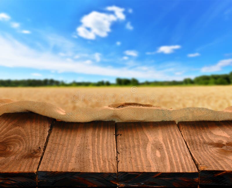 Empty table stock photo. Image of nature, background - 32656552