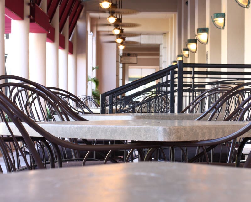 Empty Tables Picture. Image: 6023876