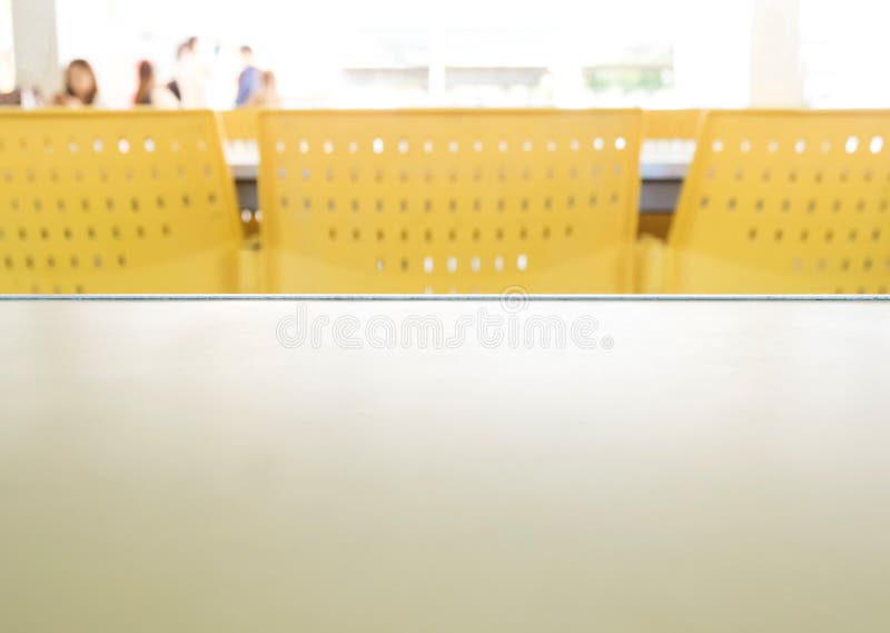 Empty Tables and Chairs that Nobody Sit Stock Image - Image of design ...