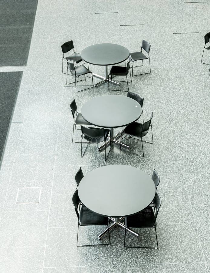 Empty tables stock image. Image of retro, deck, floor - 44426713