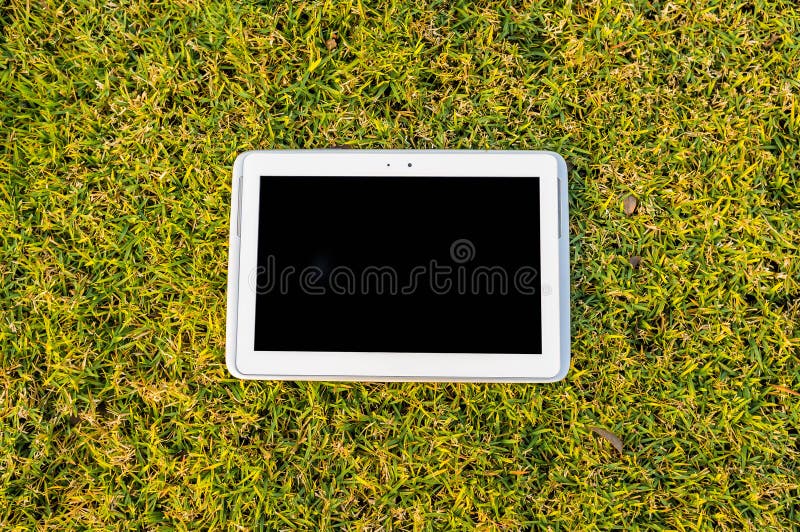 Empty Tablet Screen stock image. Image of personal, outdoor - 38129139