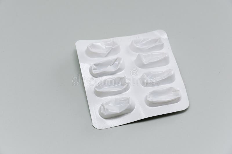 Empty tablets packet stock image. Image of empty, medication - 24624915
