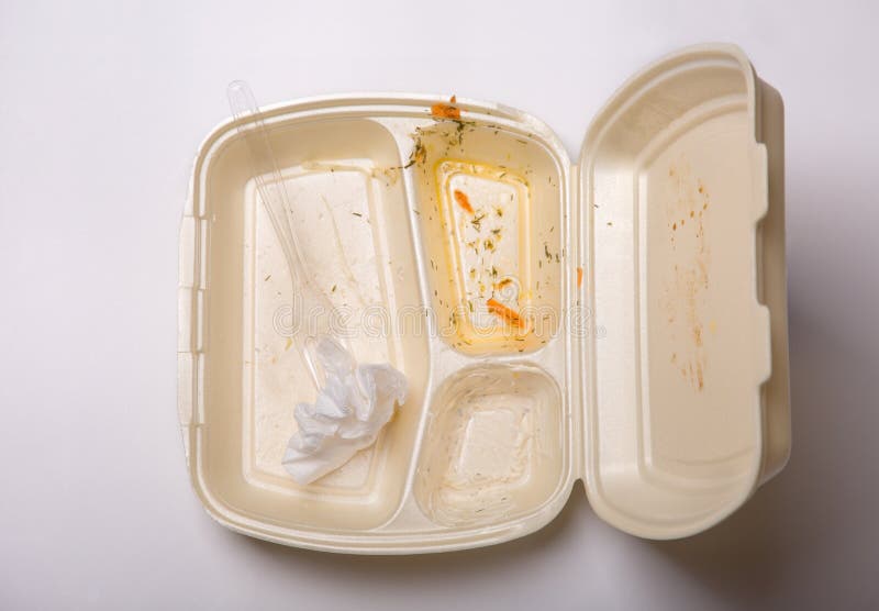 Empty takeout food box stock image. Image of dinner, portion - 50963005