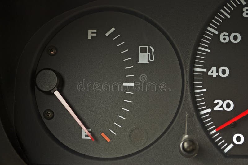 Empty tank stock image. Image of meter, fuel, gasoline - 19357633