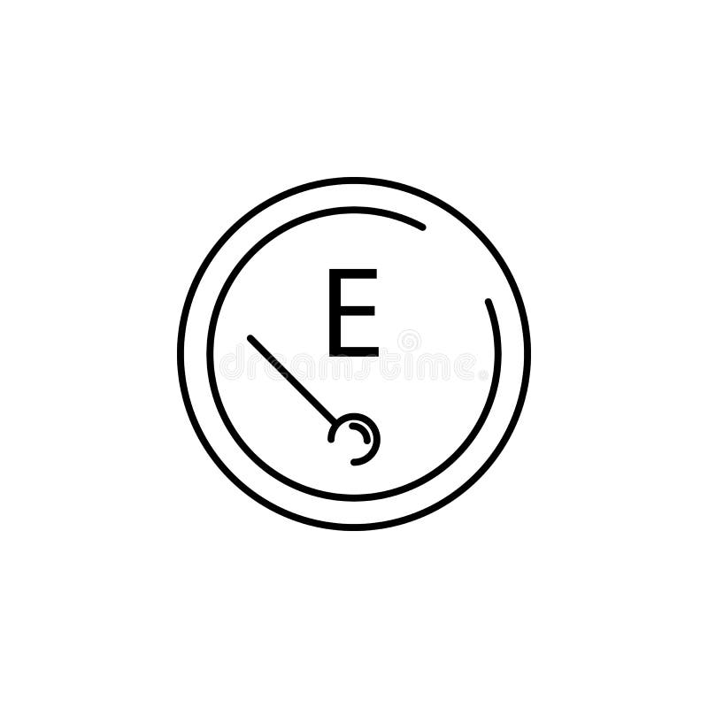 Empty Tank Icon. Element of Transportation Icon for Mobile Concept and ...