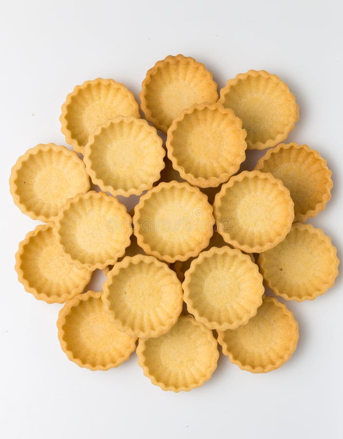 Empty tart shell isolated stock photo. Image of horizontal - 96623668