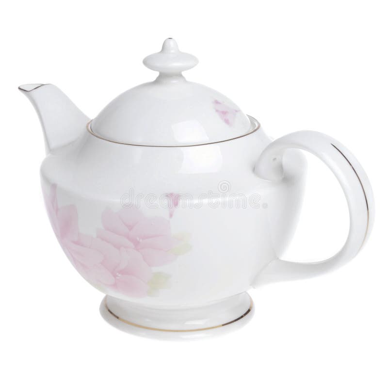 Empty tea pot isolated stock photo. Image of meat, isolated - 87196212
