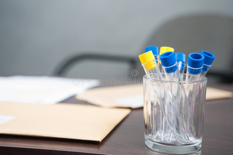 Empty test tube stock photo. Image of professional, testing - 68244800
