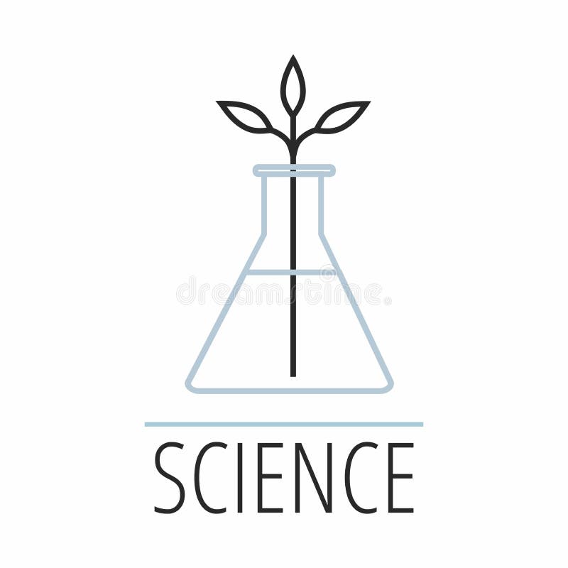 Empty Test Tube Isolated on White. Science Icon Stock Vector ...