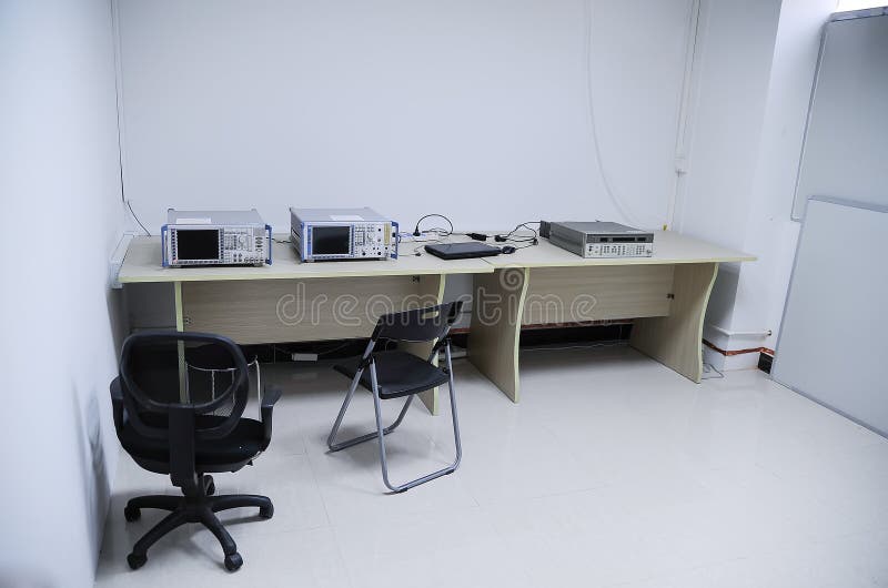 Empty testing room stock photo. Image of machinery, analysis - 85224918