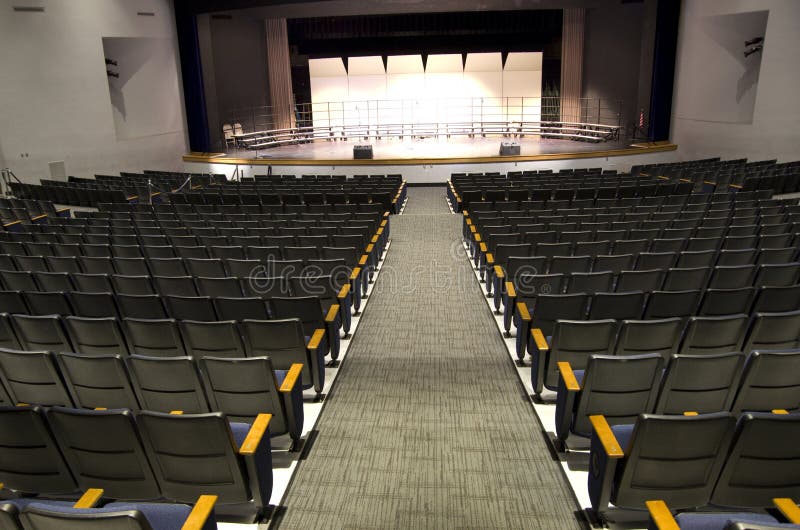 Empty theater stock photo. Image of stage, designs, seats - 39350080
