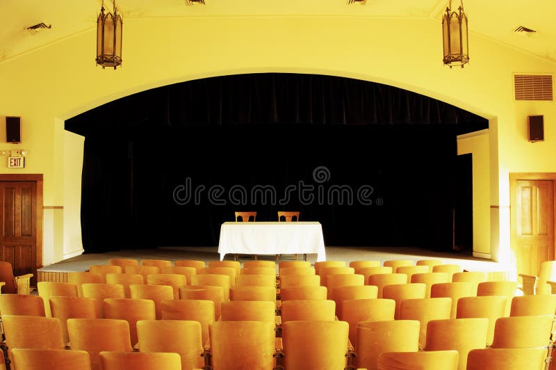 Empty theatre 1 stock image. Image of empty, acting, comedy - 543405