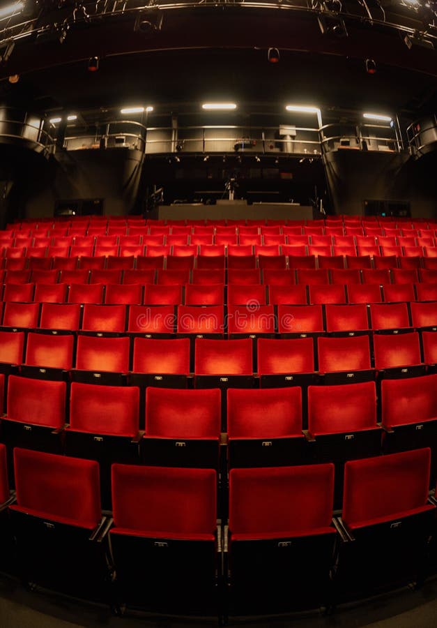 Theatre interior stock image. Image of conference, entertainment - 9519727