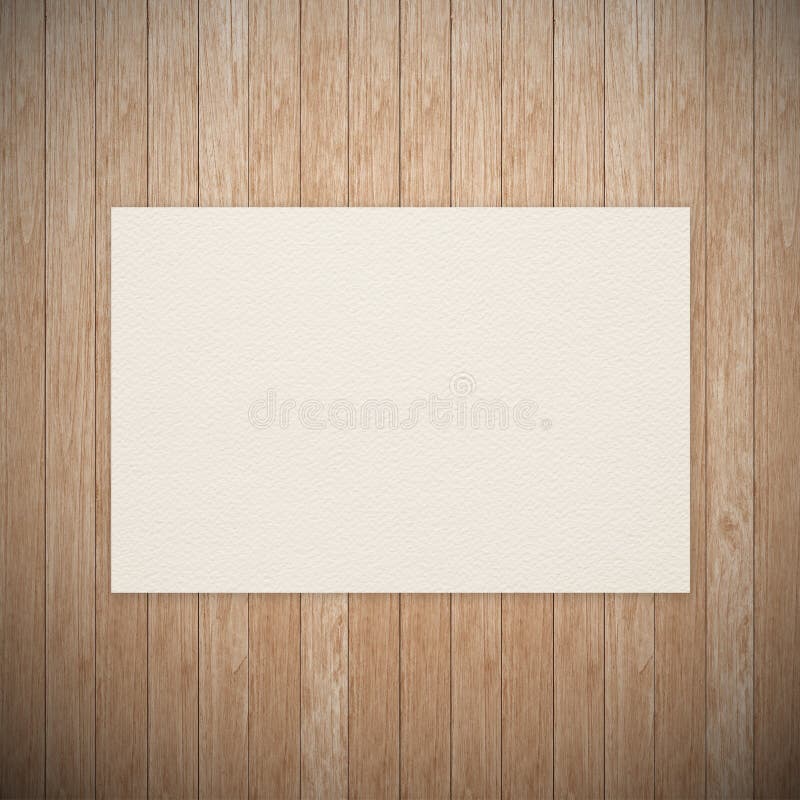 Empty Wood Shelf and Empty Paper. Stock Photo - Image of copy, blank ...