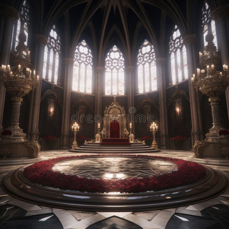 Empty Medieval Fantasy Scoreboard for a Tournament Stock Illustration ...