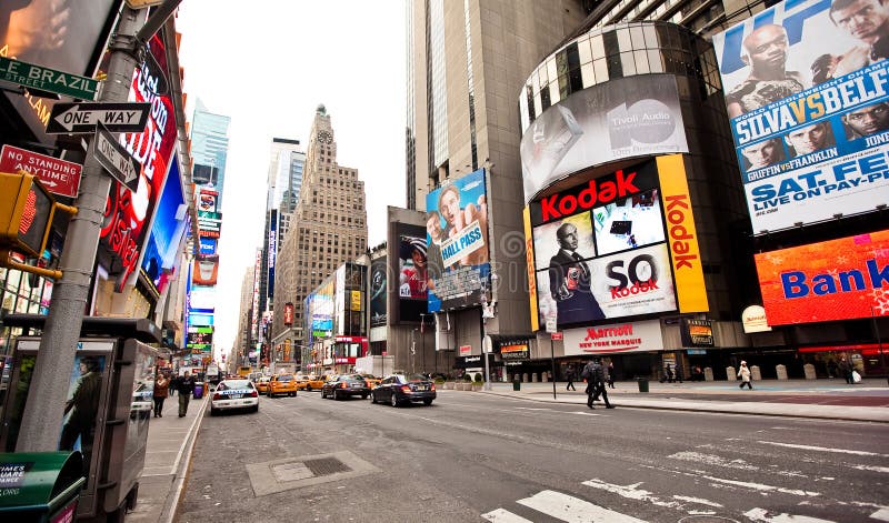 Times Square, New York City Editorial Photo - Image of city, traffic ...