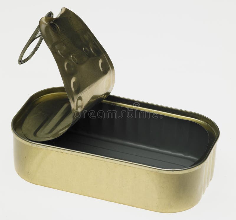 Empty tin stock image. Image of container, detail, indoor - 14779687