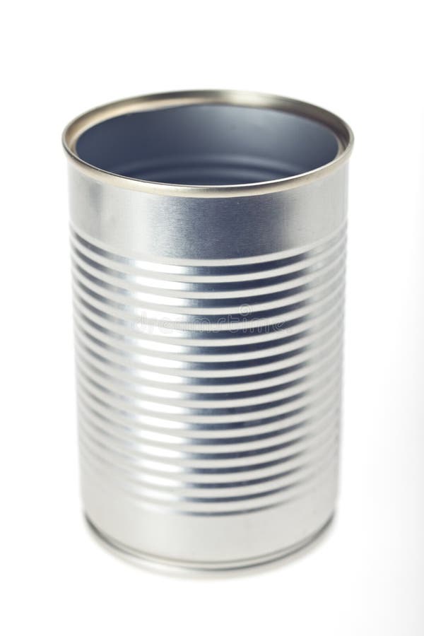 Empty tin can stock image. Image of metal, rubbish, cylinder - 9594619