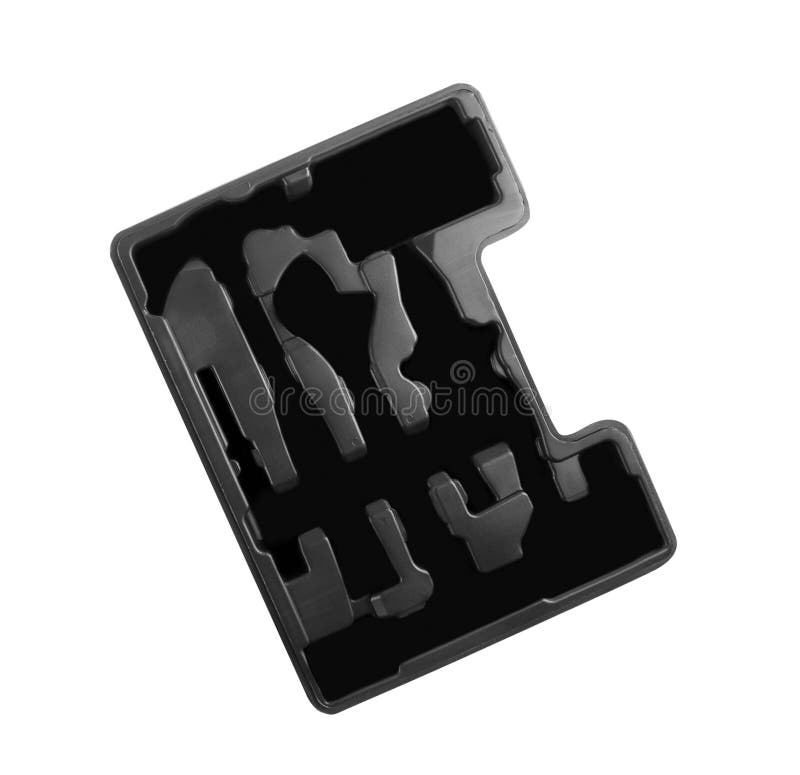 Empty tool box isolated stock photo. Image of carpenters - 128918028