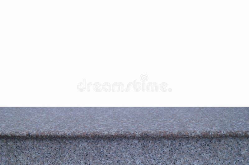 Empty Top of Granite Stone Table Stock Image - Image of desk, pattern ...