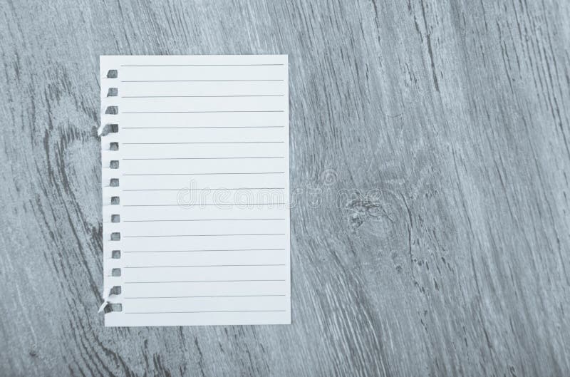 Empty torn page stock image. Image of white, clean, stationery - 263935431