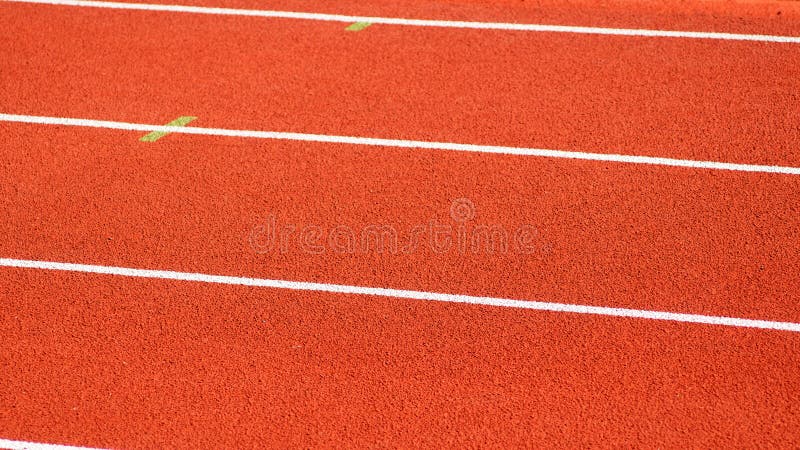 An empty track for running stock image. Image of finish - 105182487