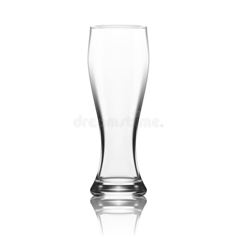 Empty Traditional Beer Glass Stock Photo - Image of clean, design: 79700200