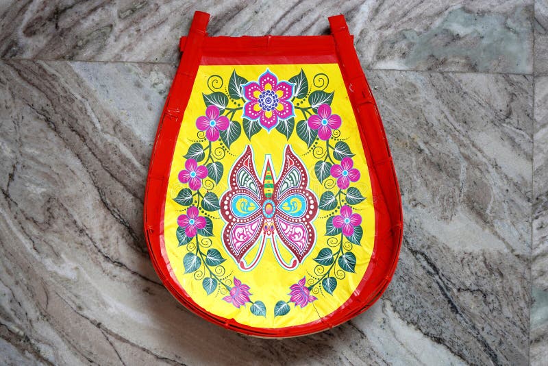 A Empty Traditional Bengali Kulo Used in Marriage Function in Marble ...