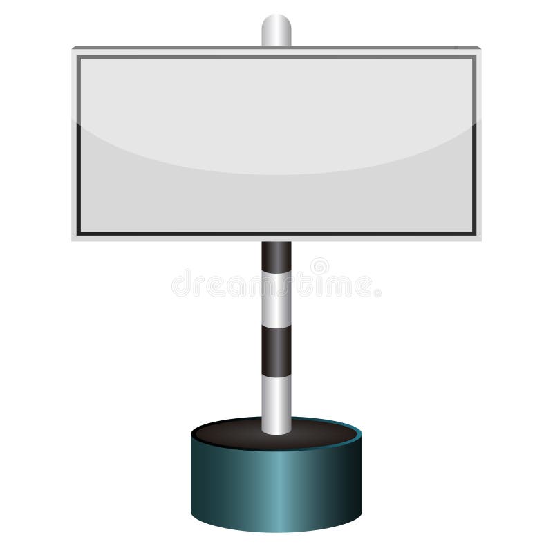 Empty traffic signs stock illustration. Illustration of icon - 118054481