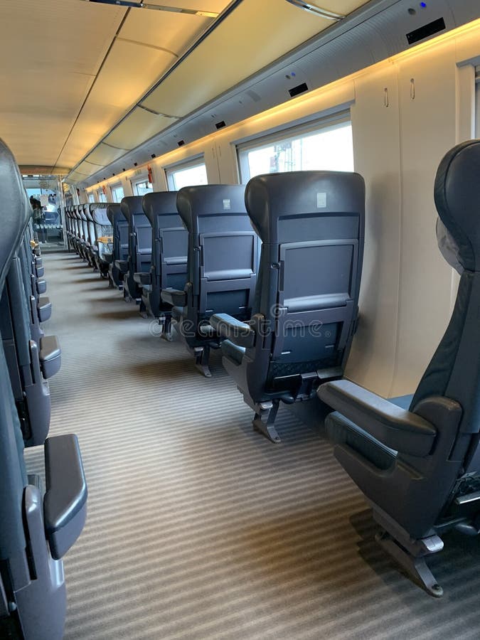 German Train, First Class, Empty Editorial Photography - Image of empty ...